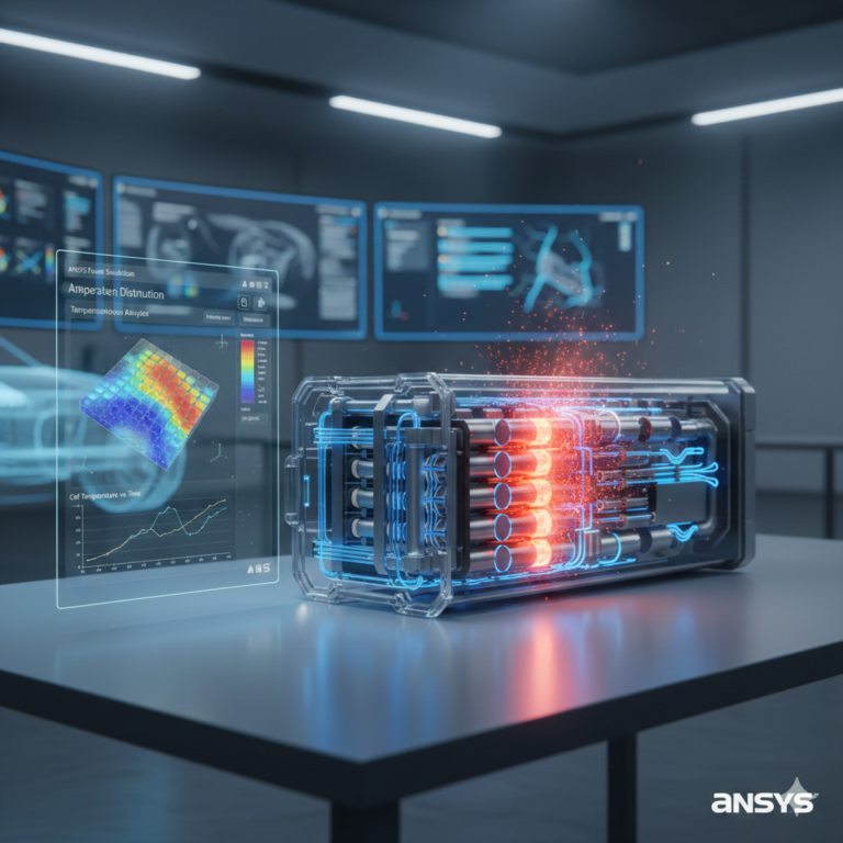 EV battery thermal simulation software - Corengg Technologies